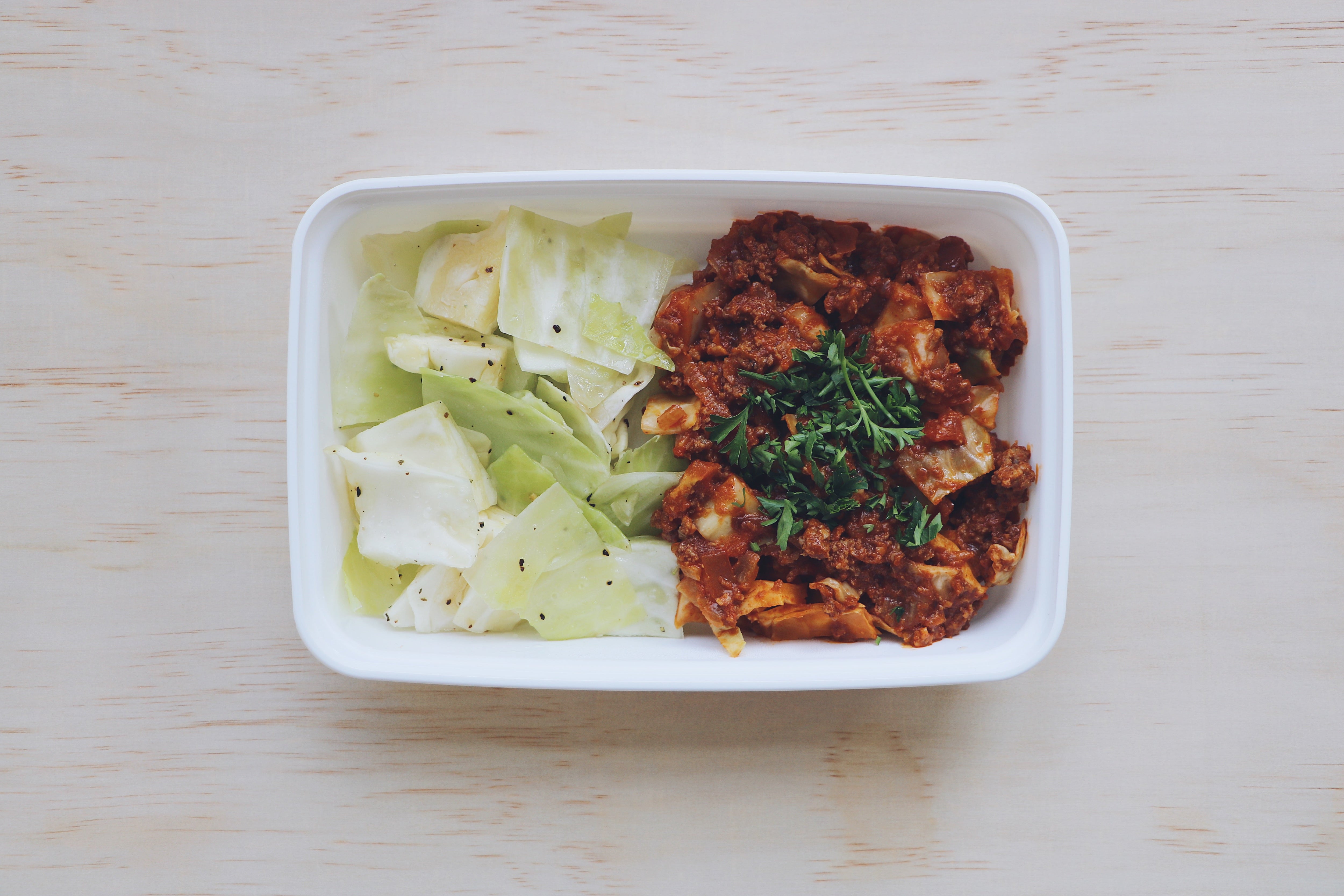 Toronto Food Delivery | Low Carb Beef Cabbage Rolls - Honey Bee Meals